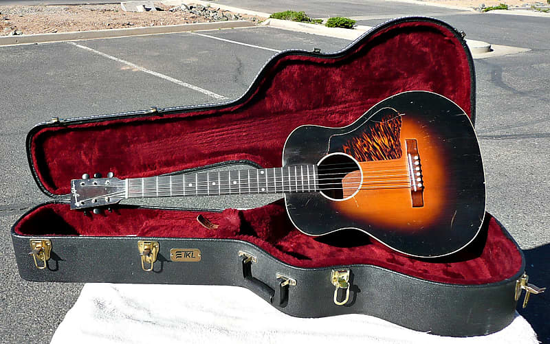 Vintage 30s Kalamazoo Carson J. Robison KG-11 Acoustic Guitar | Reverb