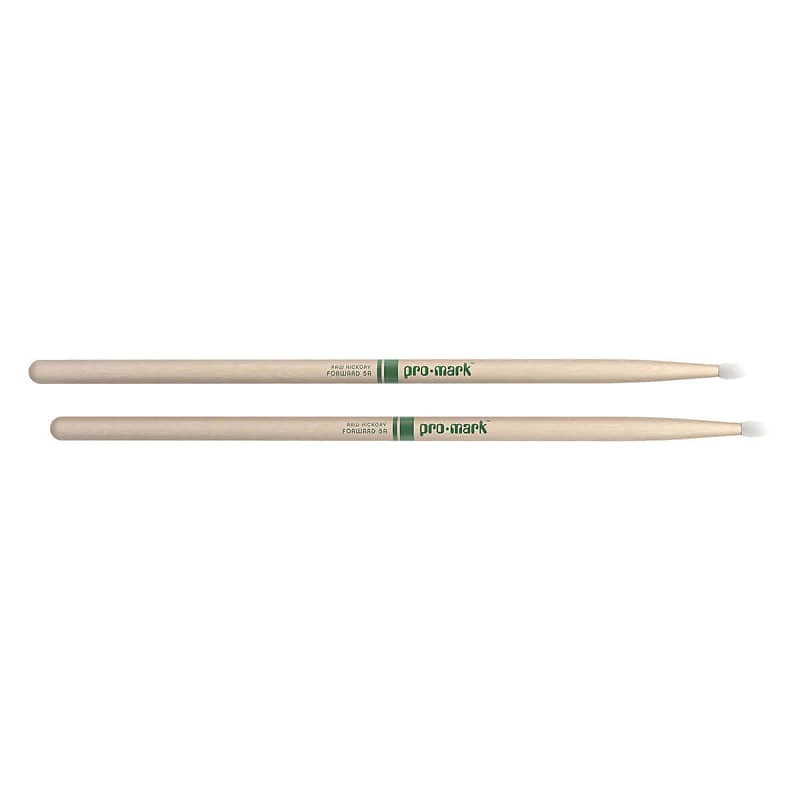 ProMark Hickory 5A The Natural Nylon Tip Drum Stick | Reverb