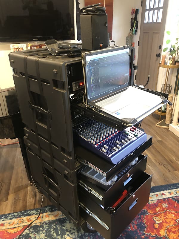 Remote Music / Sound Mixing Cart | Reverb