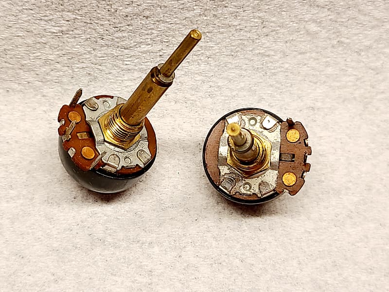 Pots - 4 NOS Vernier Potentiometers for Vintage Oberheim SEM | Reverb