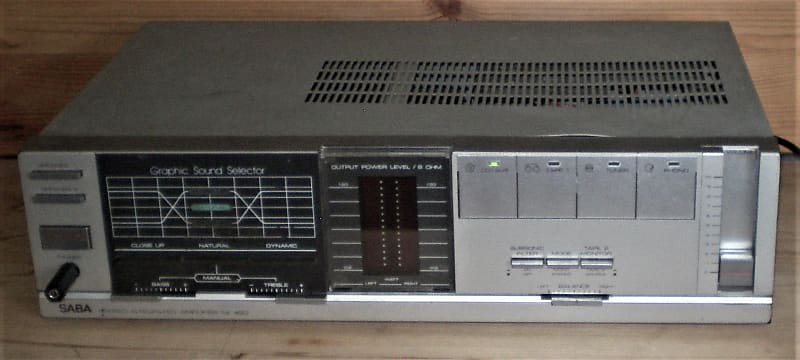 SABA 1984 HiFi Verstärker/ Amp MI-480 Top-of-the-Line ~ recht | Reverb