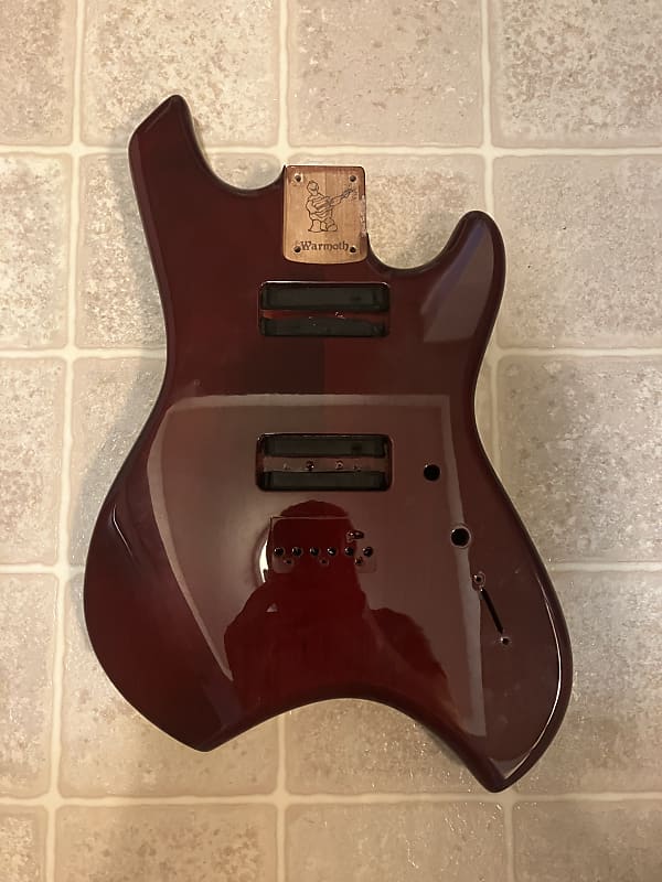 Warmoth Musiclander 2021 - Transparent Red | Reverb