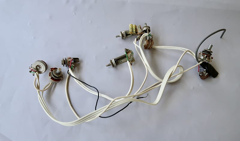 Gretsch Tennessean 1965 wiring harness & '65 CTS Pots Vintage | Reverb