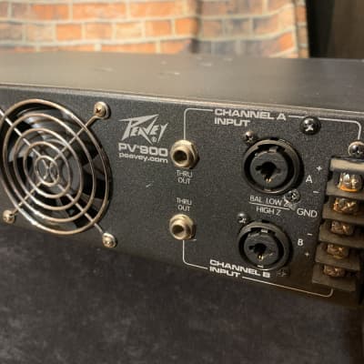 Peavey PV 900 - Rack Mount 900 watt Stereo Power Amplifier | Reverb