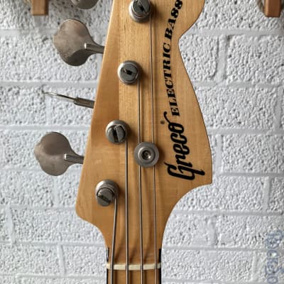 Greco JB-500S Electric Jazz Bass 1976 Sunburst | Reverb