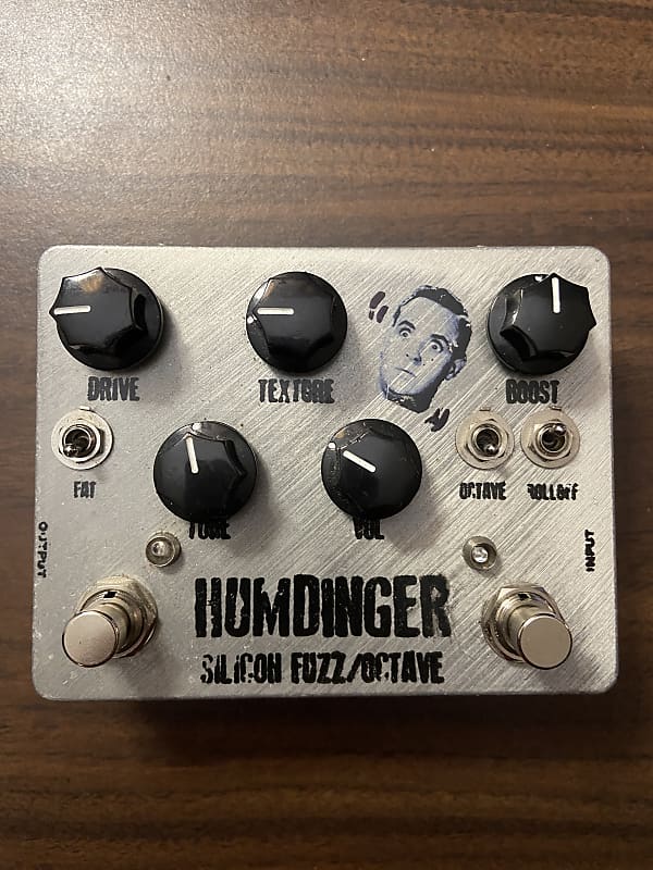 JDM Pedals Humdinger Silicon Fuzz/Octave - Brushed metal | Reverb