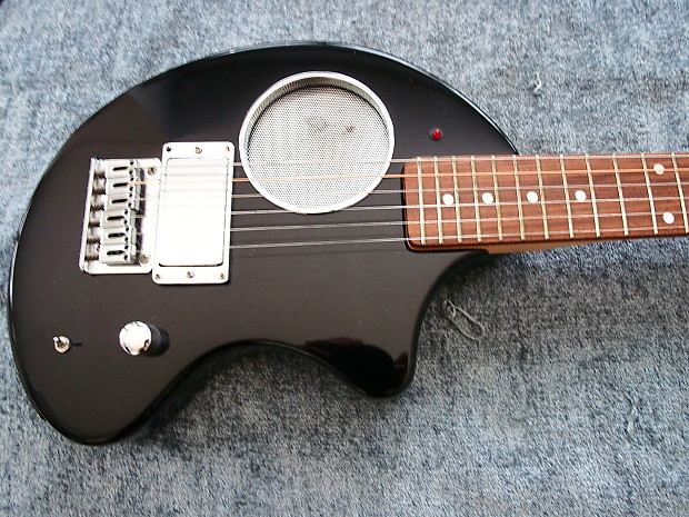 Fernandes Nomad (pickup wired to guitar jack) | Reverb