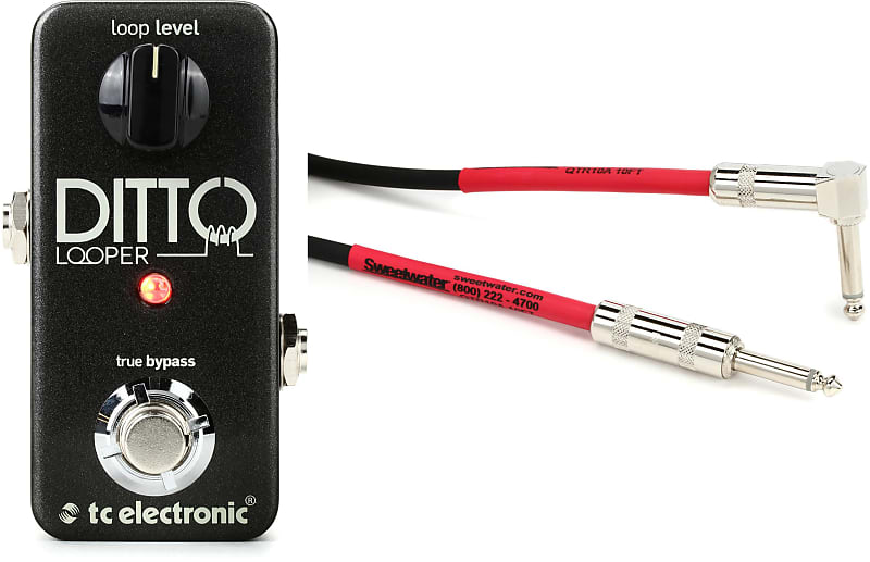 TC Electronic Ditto Looper Pedal Bundle with Pro Co EGL-10 | Reverb