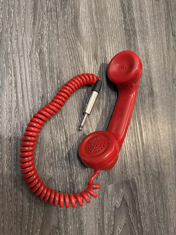 Telephone Microphone - Red | Reverb
