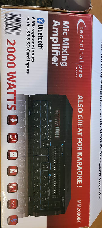 Technical Pro Mm2000bt | Reverb