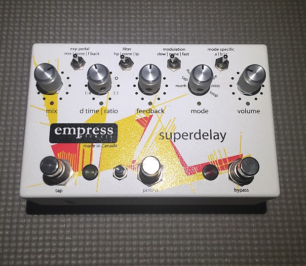 Empress Effects superdelay | Reverb