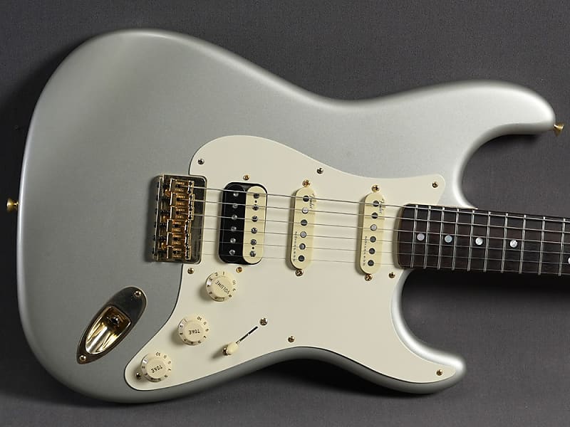 Fender Custom Shop Stratocaster 1956 Hardtai NOS Inca Silver | Reverb
