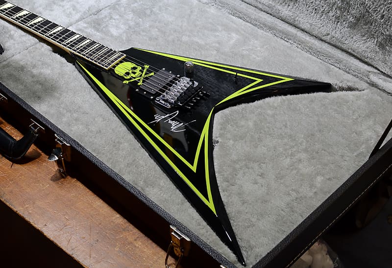 ESP Custom Shop Alexi Laiho Greeny Signature Greeny 2014' | Reverb