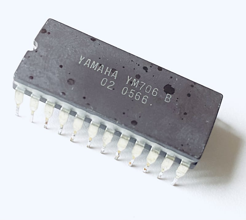 Yamaha YM706 B Chip IC for Vintage SK Synth | Reverb