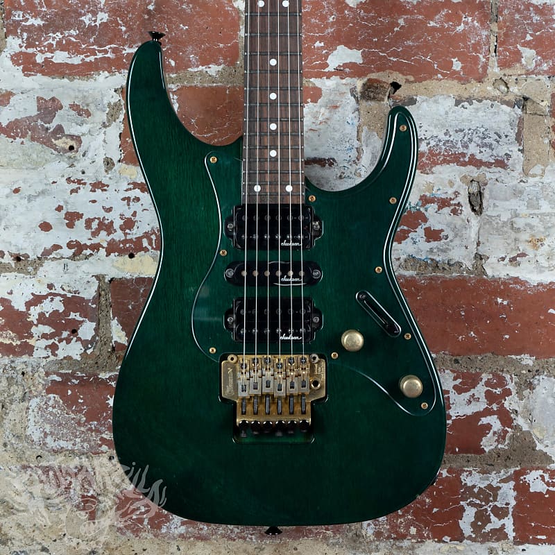 Charvel CAR Series CAR-090-HSH 1992 Lace Green MIJ Japan | Reverb