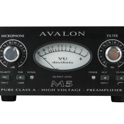 Avalon M5 Mono Class A Mic Preamp #86195: Mono Class A mic | Reverb