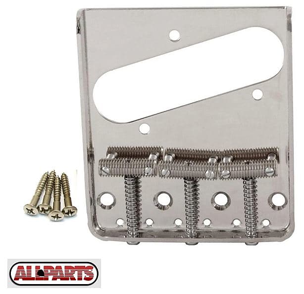 Allparts LEFTY Vintage Threaded 3 Saddle Top Load Telecaster | Reverb