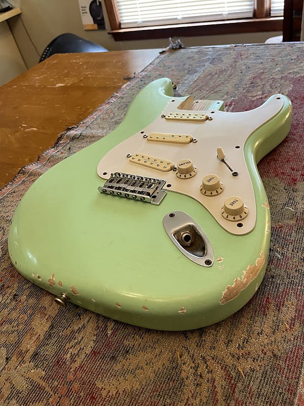 RELICED STRAT BODY Strat | Reverb
