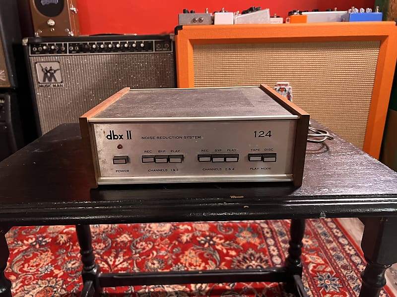 dbx Model 124 1970s Chrome | Reverb