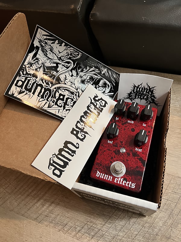 Dunn Effects FX86 Gore Splatter DOD Death Metal | Reverb