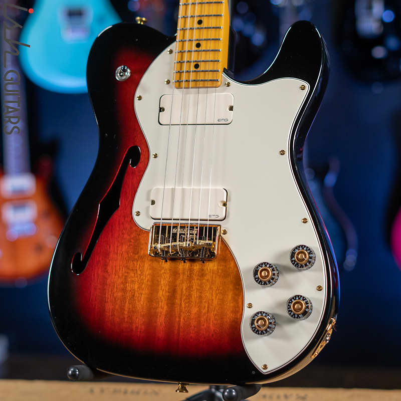 2013 Fender Telecaster Thinline Sunburst | Reverb