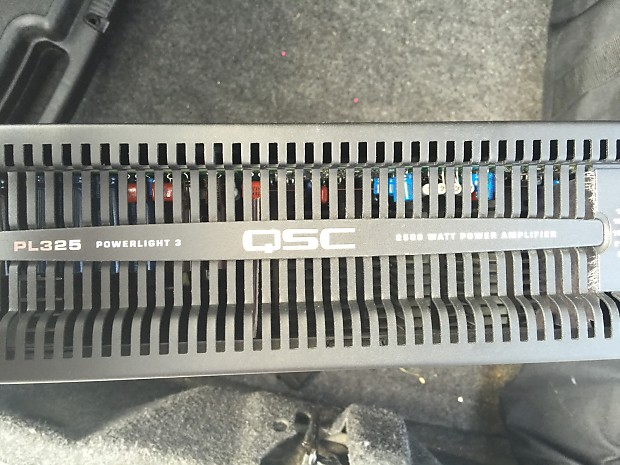 QSC PL325 PowerLight 3 Series 500 Watt Professional Power | Reverb