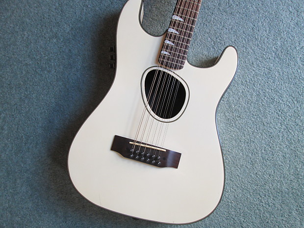 Kramer Ferrington 12 string electro/acoustic 80's white | Reverb