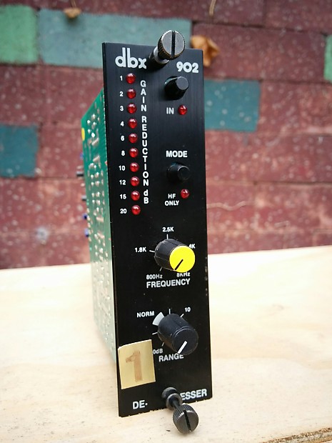 DBX 902 De-Esser for 900 series rack FS900 | Reverb