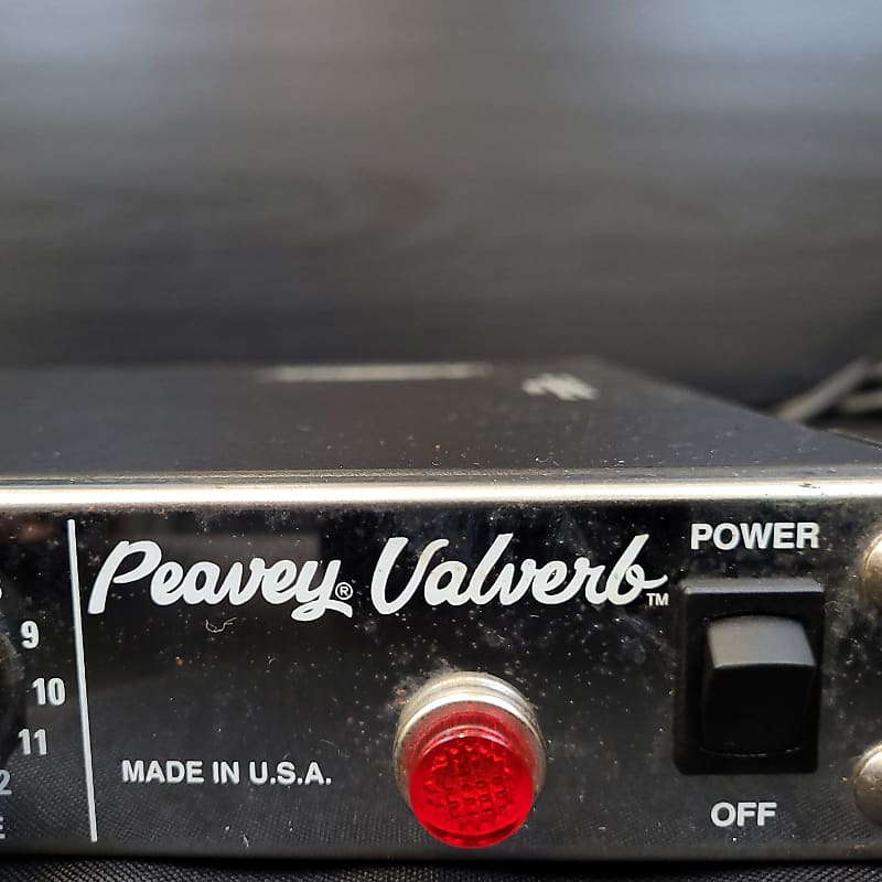 Peavey Valverb tube reverb and tremolo rackmount unit | Reverb