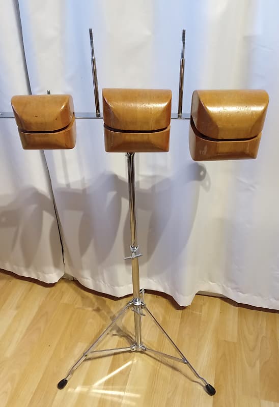 Ludwig Concert Temple Blocks set of 3. 1970s | Reverb