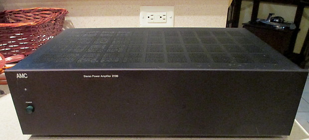 AMC 2100 200 Watt 2 Channel Stereo Audiophile Power Amplifier | Reverb