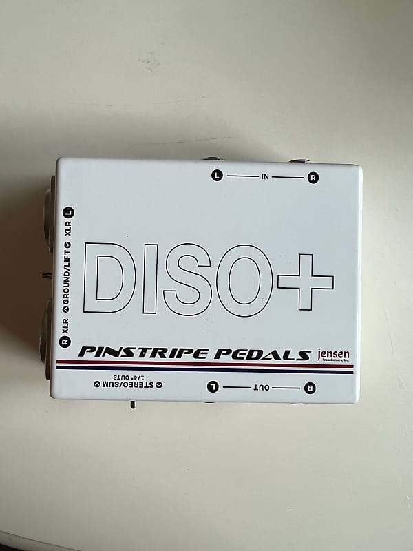 Pinstripe Pedals DISO Plus - White | Reverb