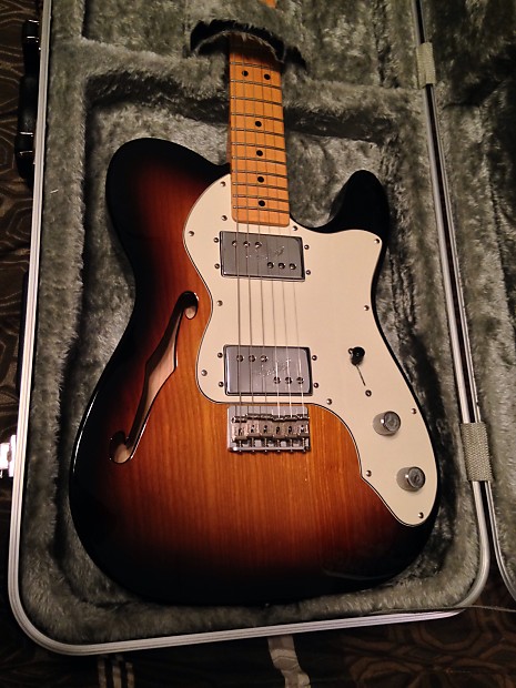 Fender FSR 72 Thinline Telecaster 2011 Sunburst | Reverb
