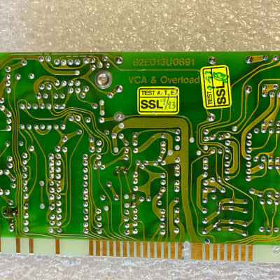 Solid State Logic 82E013 VCA & Overload | Reverb