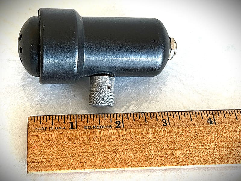 Vintage SHAKEROMICS Crystal Harp Microphone, works, killer | Reverb