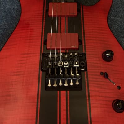 Schecter Banshee GT Floyd Rose - trans red | Reverb