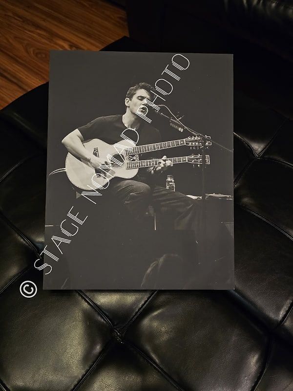 11" X 14" Limited Series Canvas John Mayer Martin Double-Neck | Reverb