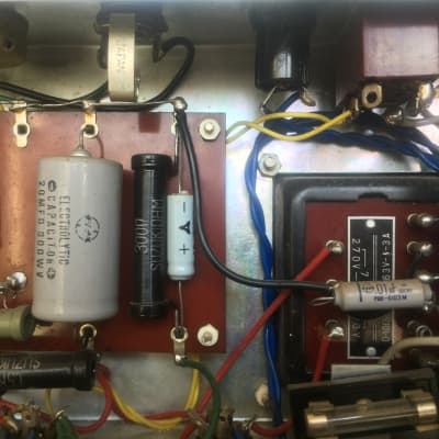 Vintage Orpheum Univox 1960’s Gray / Beige Guitar Amp, | Reverb