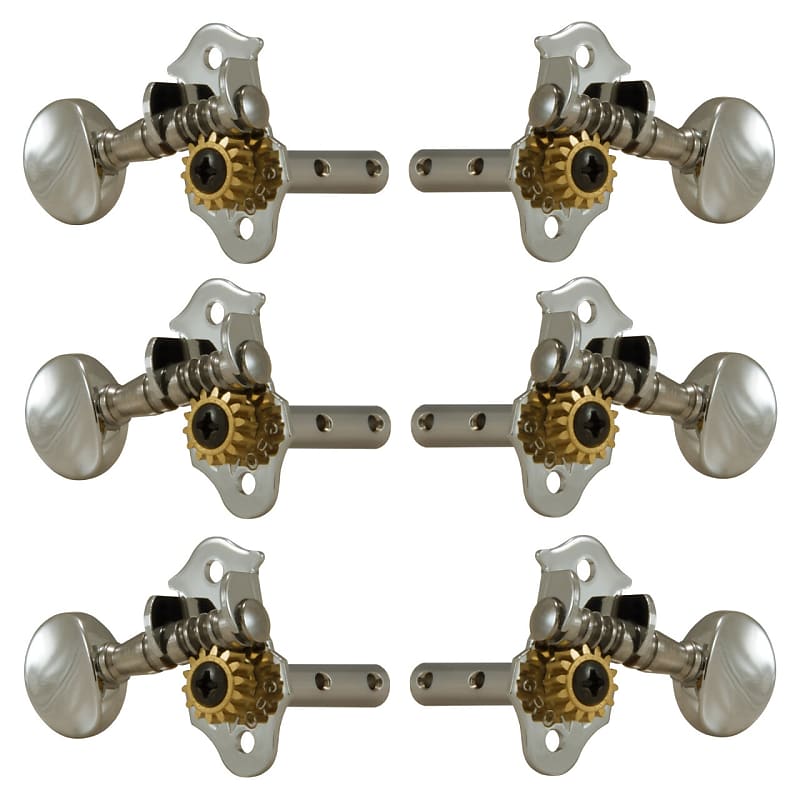 GROVER H98N Sta-Tite Machine Head, Horizontal - Guitar | Reverb