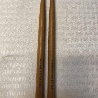 Rogers Drumsticks - 5 pairs 1970's - Natural Wood | Reverb