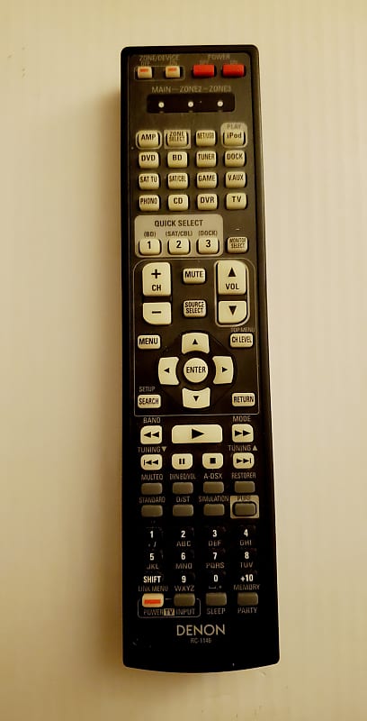 DENON RC-1146 Original Remote Control For AV Amplifier 🔥 | Reverb