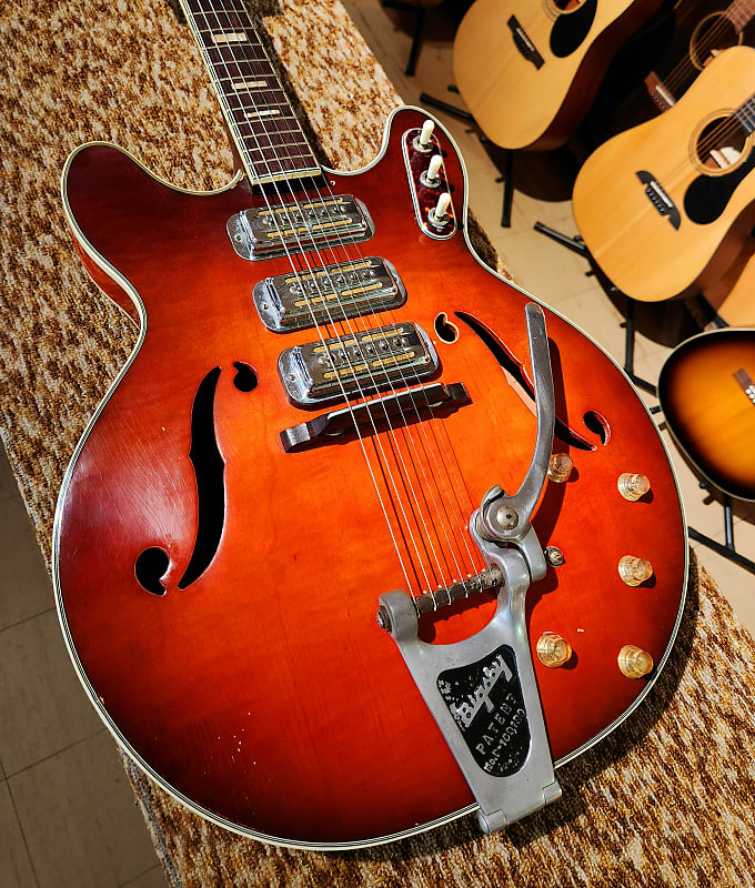 Harmony, Airline H78 1965 - Sunburst | Reverb