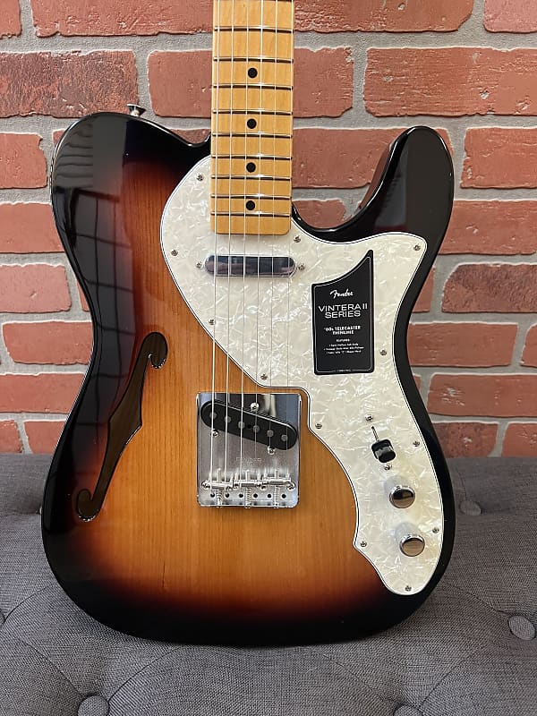 Fender VINTERA® II '60S TELECASTER THINLINE Guitar - 3 Color | Reverb