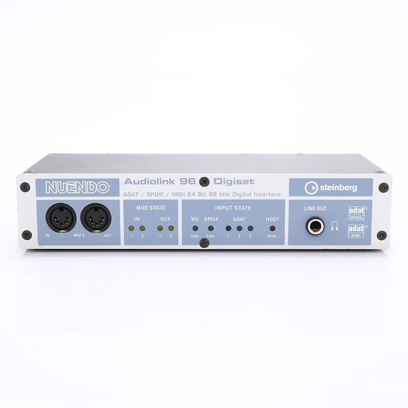 RME Steinberg Nuendo Audiolink 96 Digiset Digital Audio | Reverb