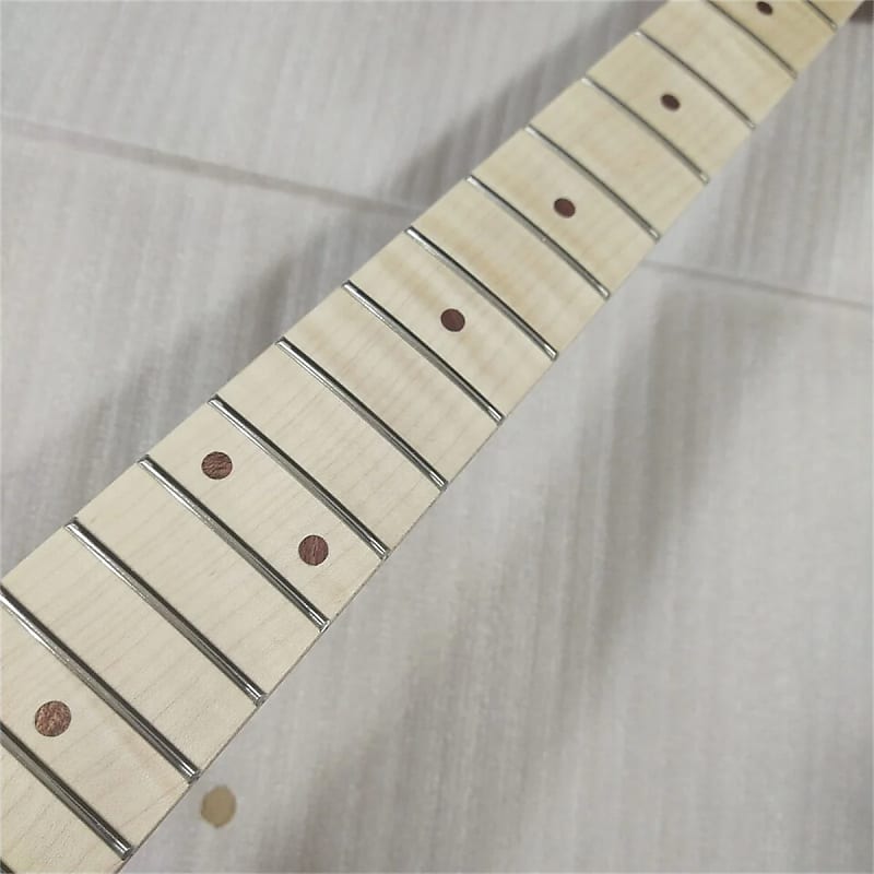 Mahogany Wood Stratocaster Strat Style Guitar Neck with | Reverb