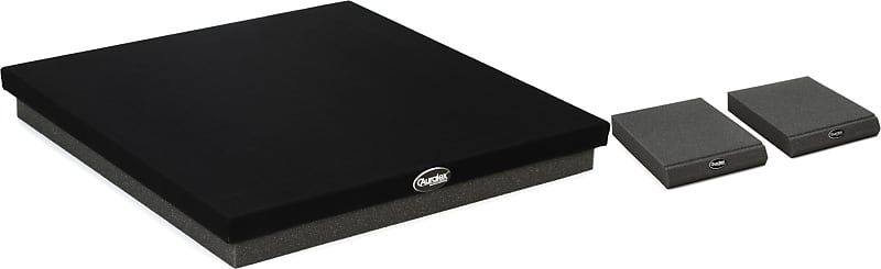 Auralex SubDude II Subwoofer Isolation Pad Bundle with | Reverb