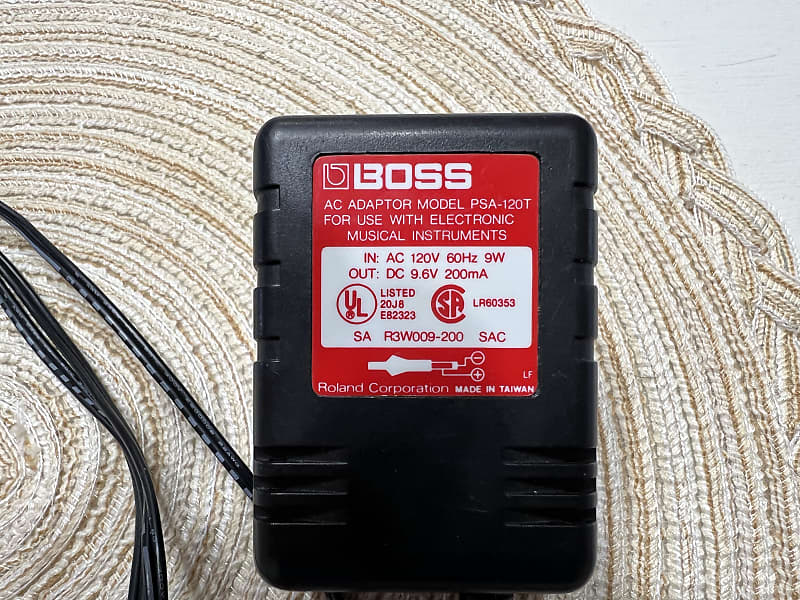Boss PSA-120T - 9.6V Power Adapter | Reverb