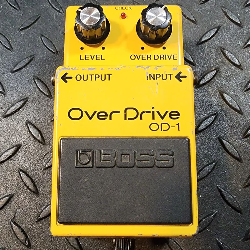 Boss Analogman Modded OD-1 Overdrive Vintage Chip Mod MIJ | Reverb UK