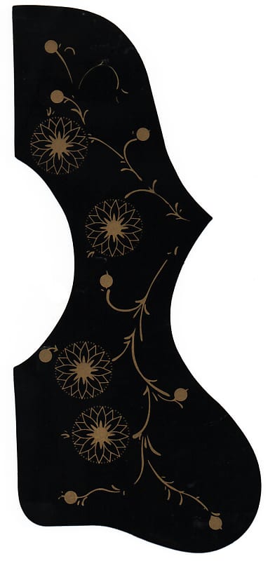 Fox Guitars Vintage Guitar Pickguard for Gibson J-200 Black | Reverb