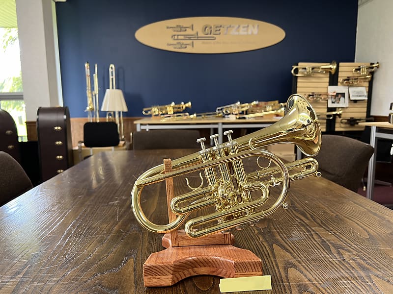 Getzen 800LB Eterna Series Bb Cornet – Sales Rep. Sample Sold | Reverb
